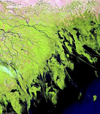 Delta Sungai di lihat dari Satelit (II)