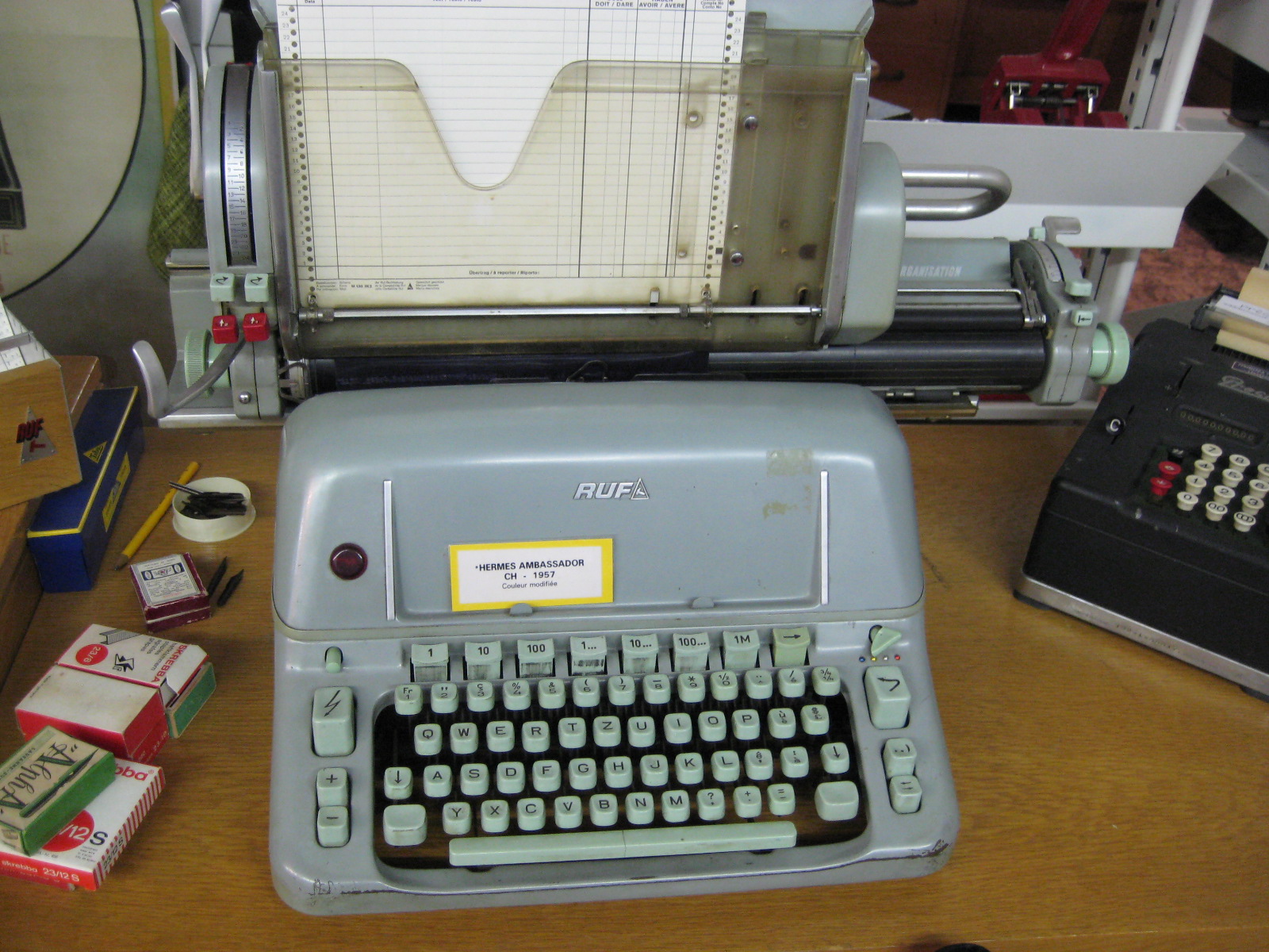 Retro Tech Geneva: Visiting the Perrier Typewriter Collection, Pt. 1