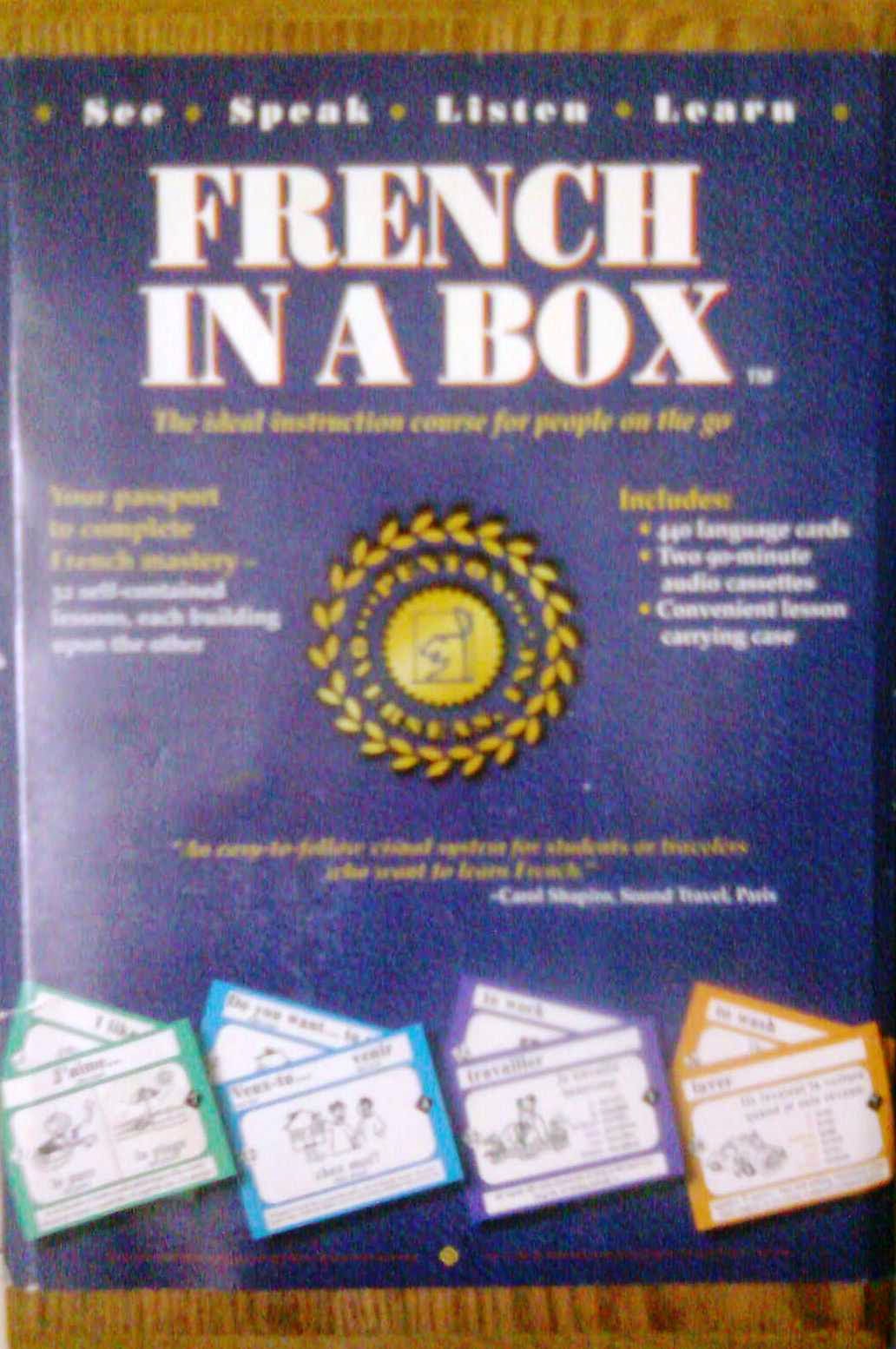 Fab French Fanatic Forever: FRENCH IN A BOX (Second-Hand/Used-Available ...