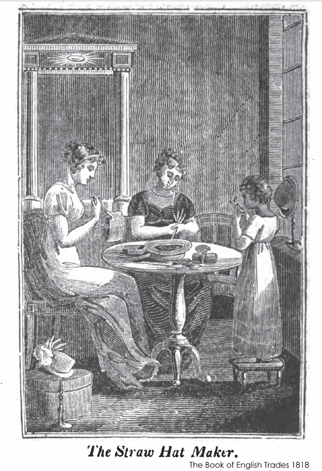 Two Nerdy History Girls: The Straw Bonnet Maker