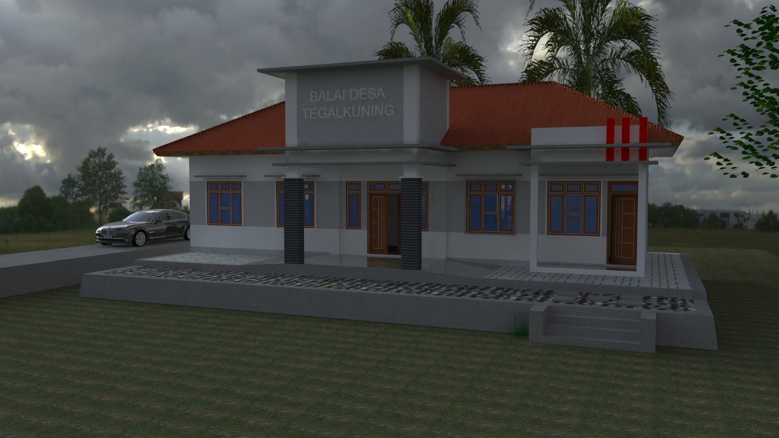 46+ Terbaru Desain Kantor Balai Desa