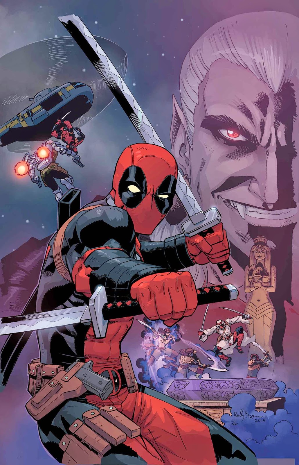 Angry Koala Gear (Vintage): Deadpool: Dracula's Gauntlet #1 First Look