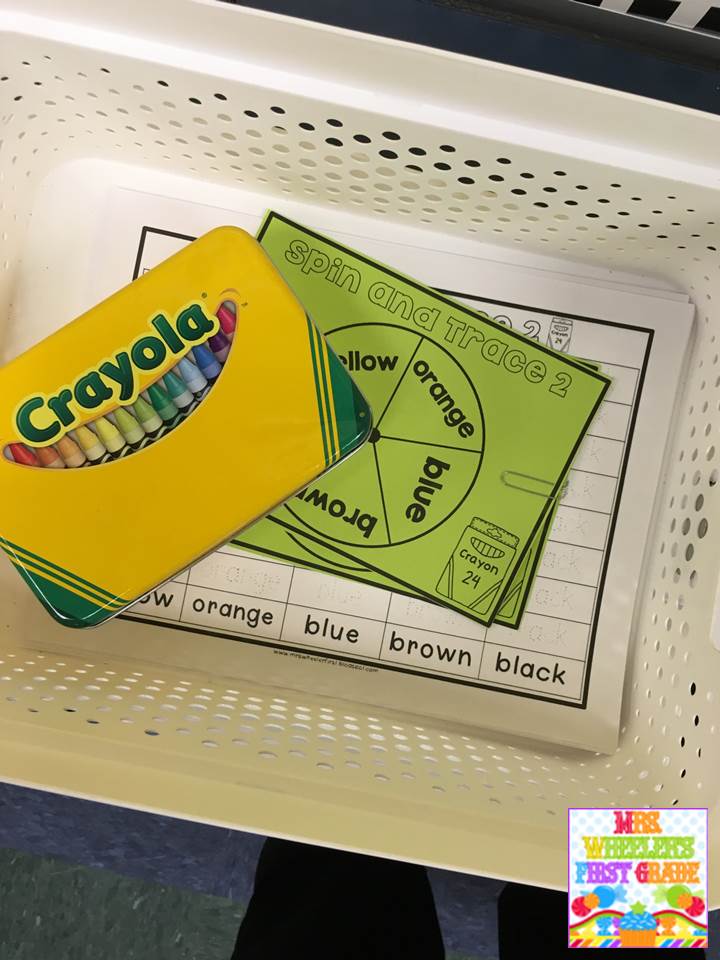 Literacy Centers: Back to School | Mrs. Wheeler's First Grade Tidbits ...