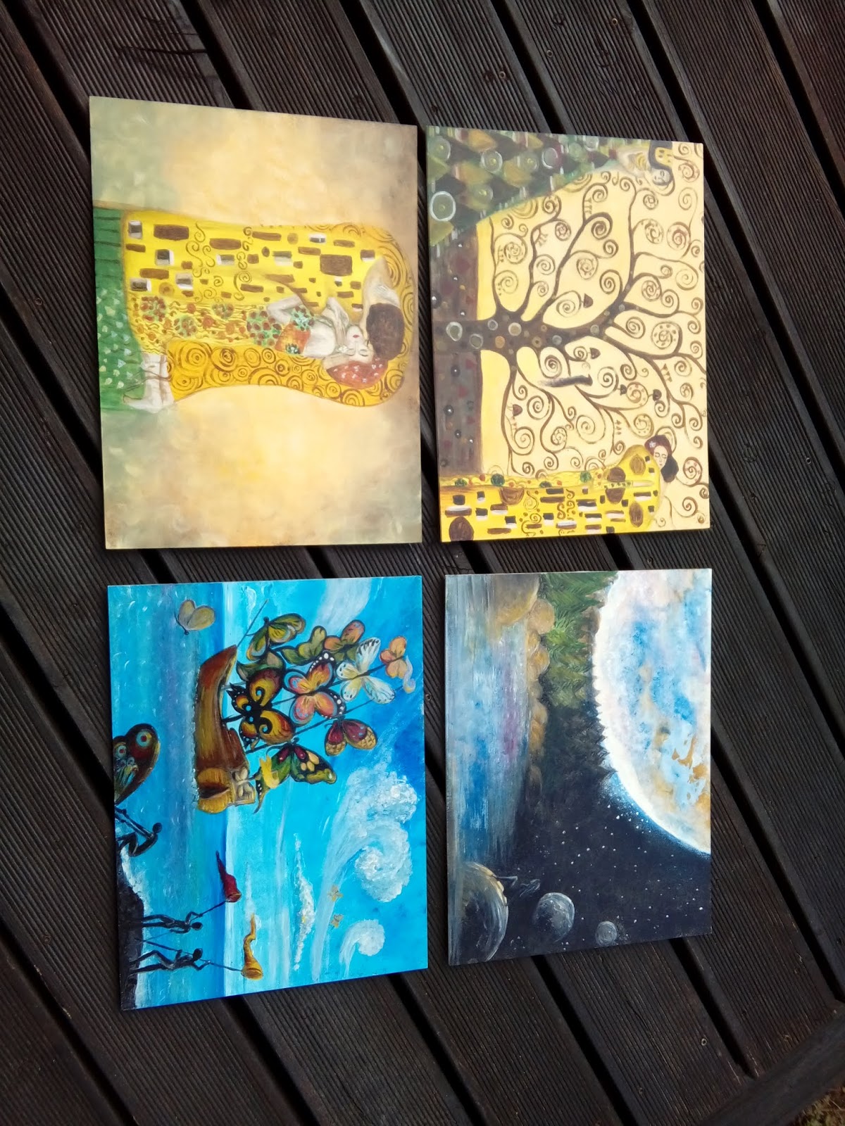 NA DREWNIE Pracownia Rękodzieło Natalia Gilicka : Drewniane podkladki ...