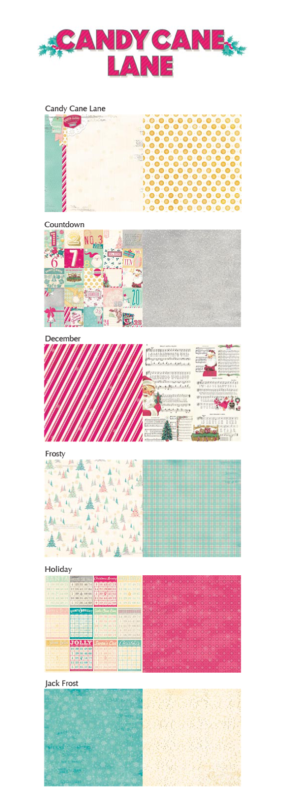 The BoBunny Blog: Candy Cane Lane