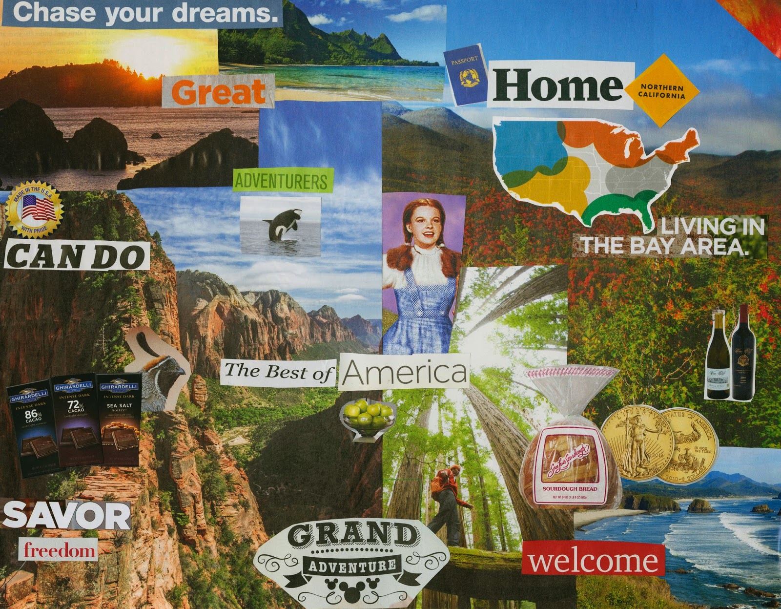 Cindy deRosier: My Creative Life: America Collages