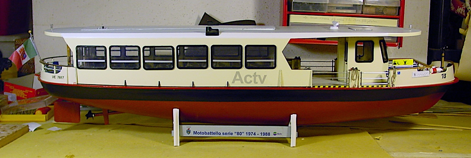 MODELLISMO NAVALE RC MODEL BOATS : LA MIA NUOVA CREATURA VAPORETTO