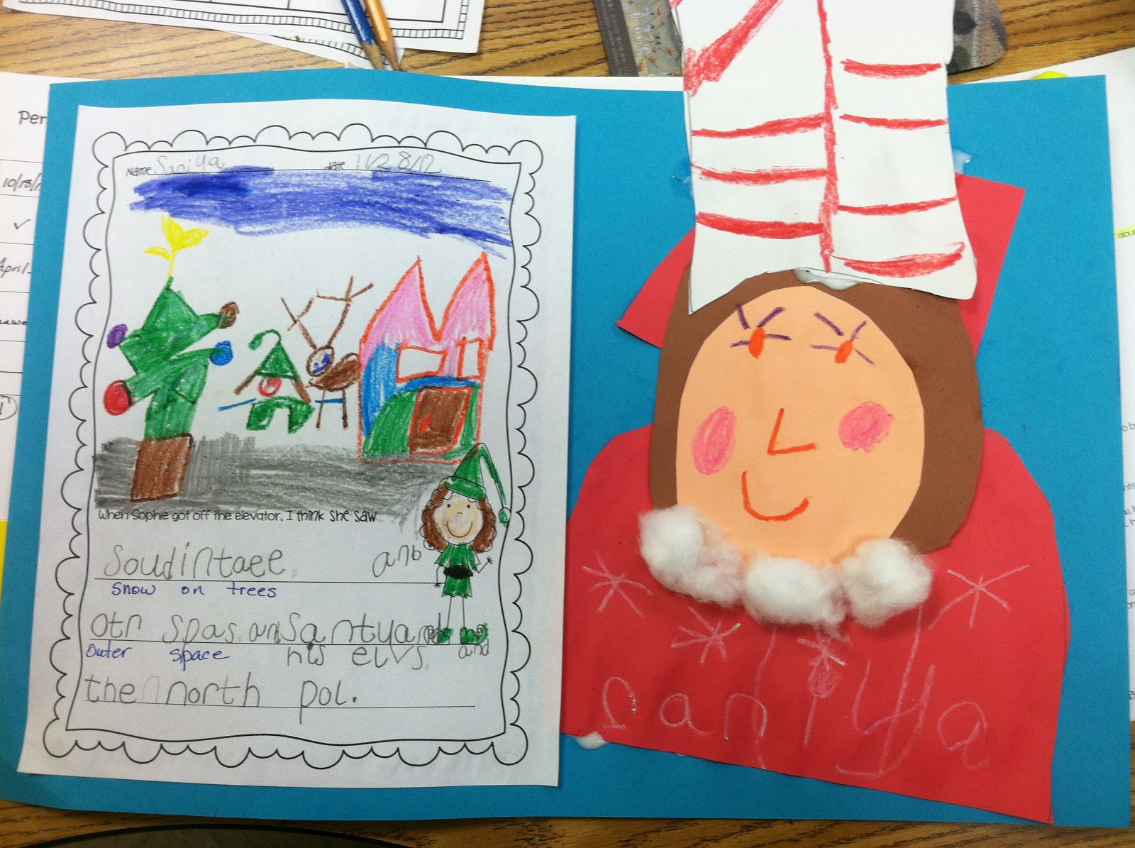 The Alphabet Garden: Auntie Claus Preview and our Polar Express Day!
