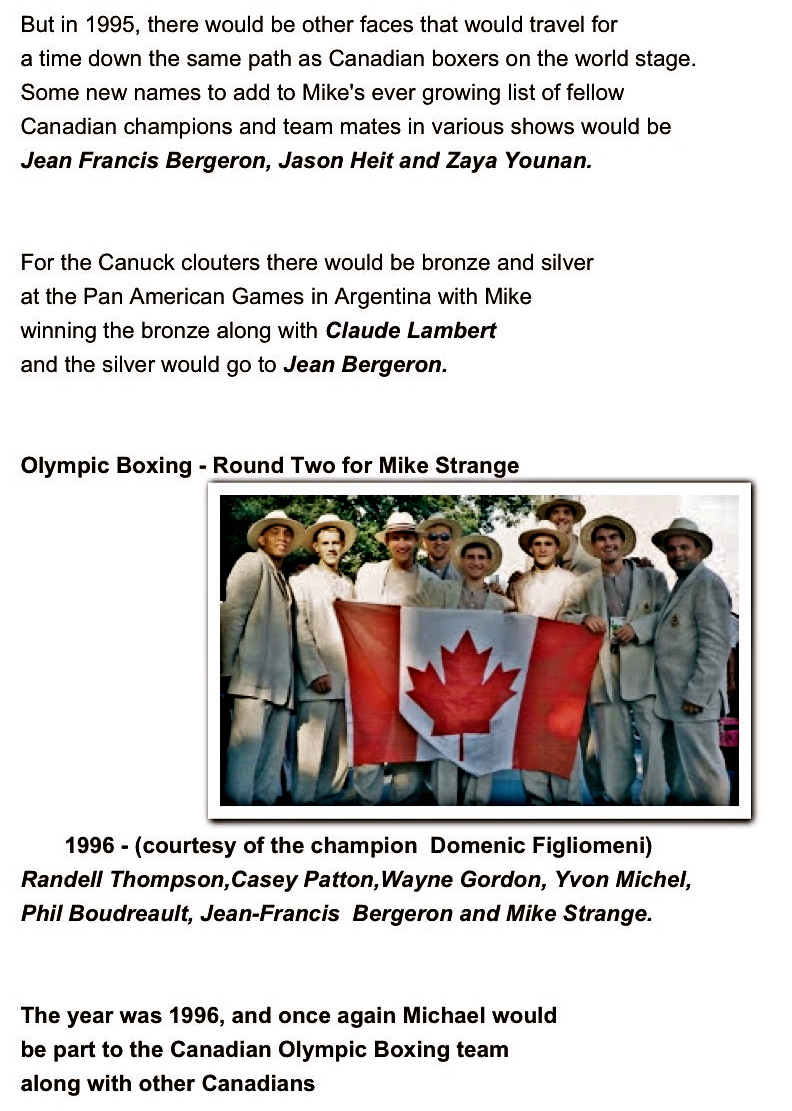CANADIAN BOXING WALL OF FAME: May 2013