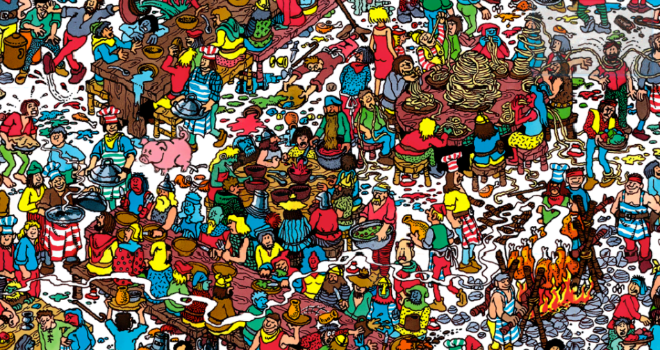 User Interface is not a "Where is Charlie ?" game