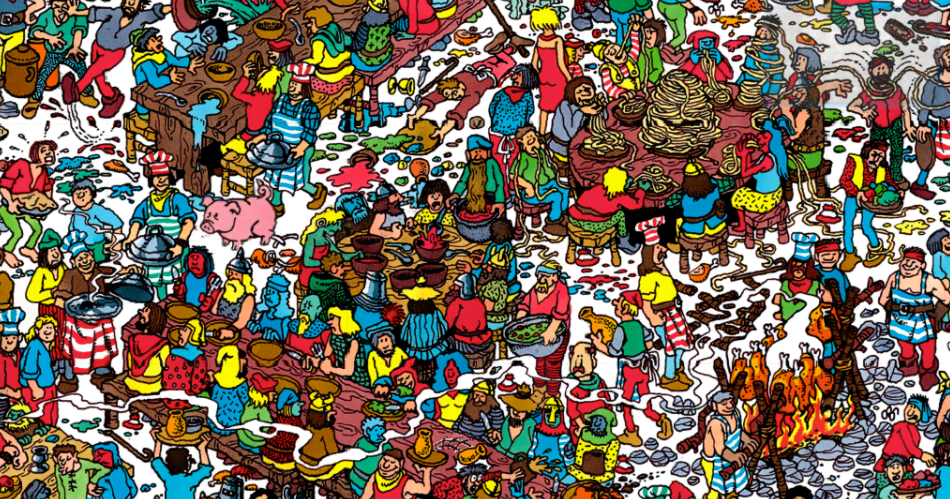 User Interface is not a "Where is Charlie ?" game