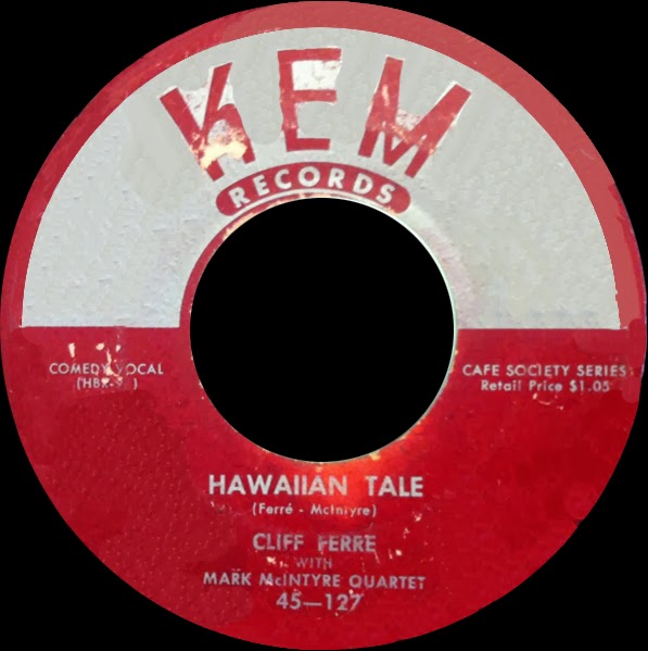 Vintage Stand-up Comedy: Cliff Ferre - Looks Like Fun aka Cafe Society 1956