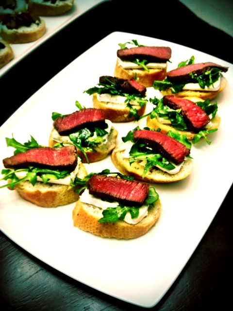 Young and Entertaining: Filet of Beef Crostini