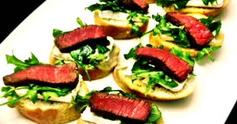 Young and Entertaining: Filet of Beef Crostini