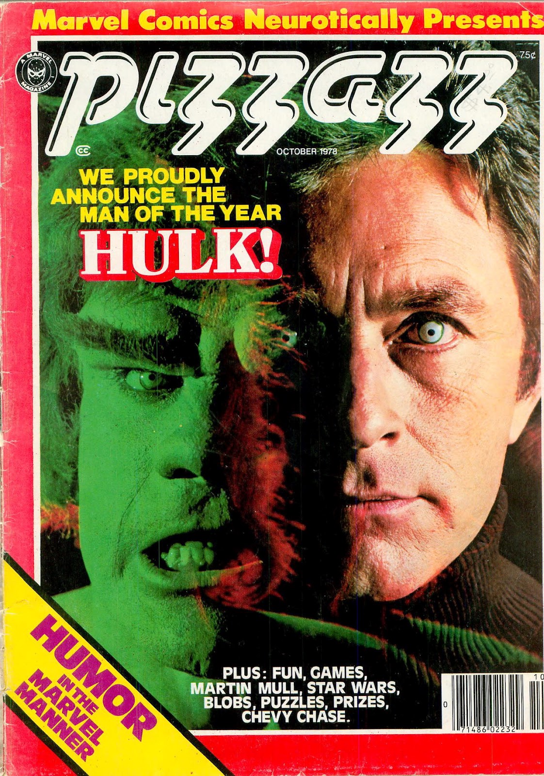 STARLOGGED - GEEK MEDIA AGAIN: 1977: MARVEL MAGAZINE: PIZZAZZ