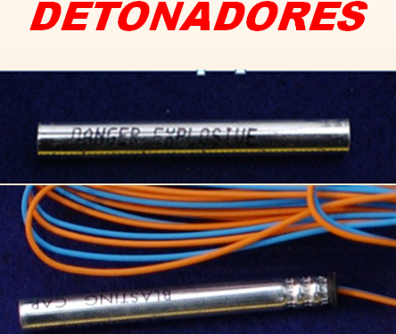 DETONADORES: detonadores