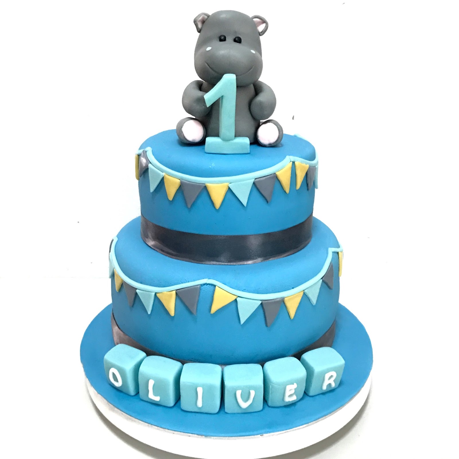 Hippo Cake For Baby Oli Sherbakes hippo-cake-for-baby-oli-sherbakes