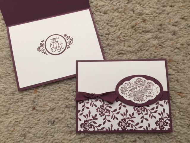 Stampin Siblings: Introducing 2017-19 Stampin' Up! In Color Fresh Fig ...