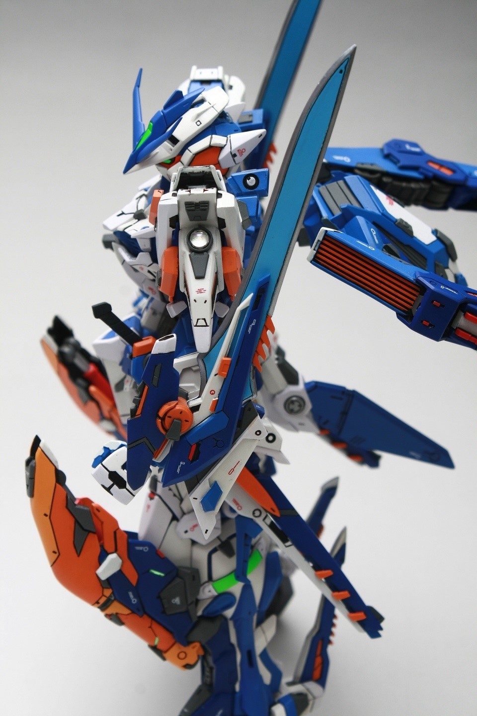 GUNDAM GUY: MG 1/100 Gundam Astray Blue Frame 3rd - Customized Build