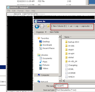 SAP Router configuration and renew of the SAP router Certificate ~ HOW ...