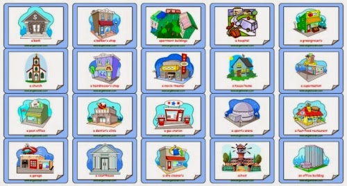 English Care: NOUN(NAME) - PLACE & THINGS