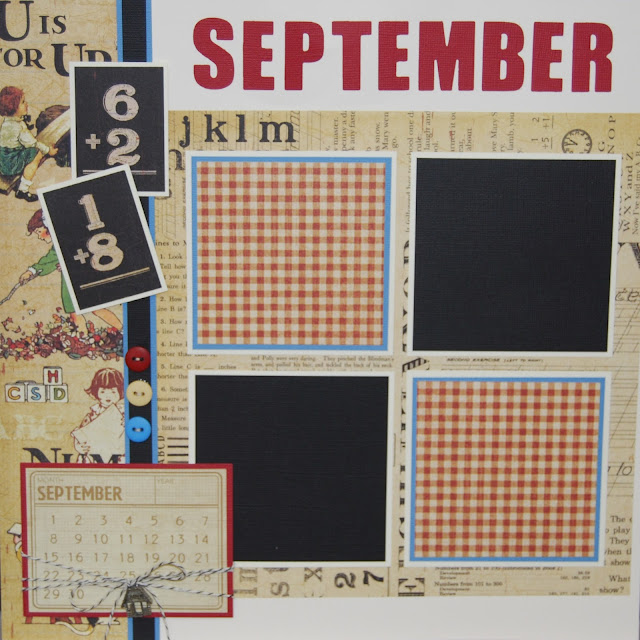 Mom and Me Scrapbooking: September