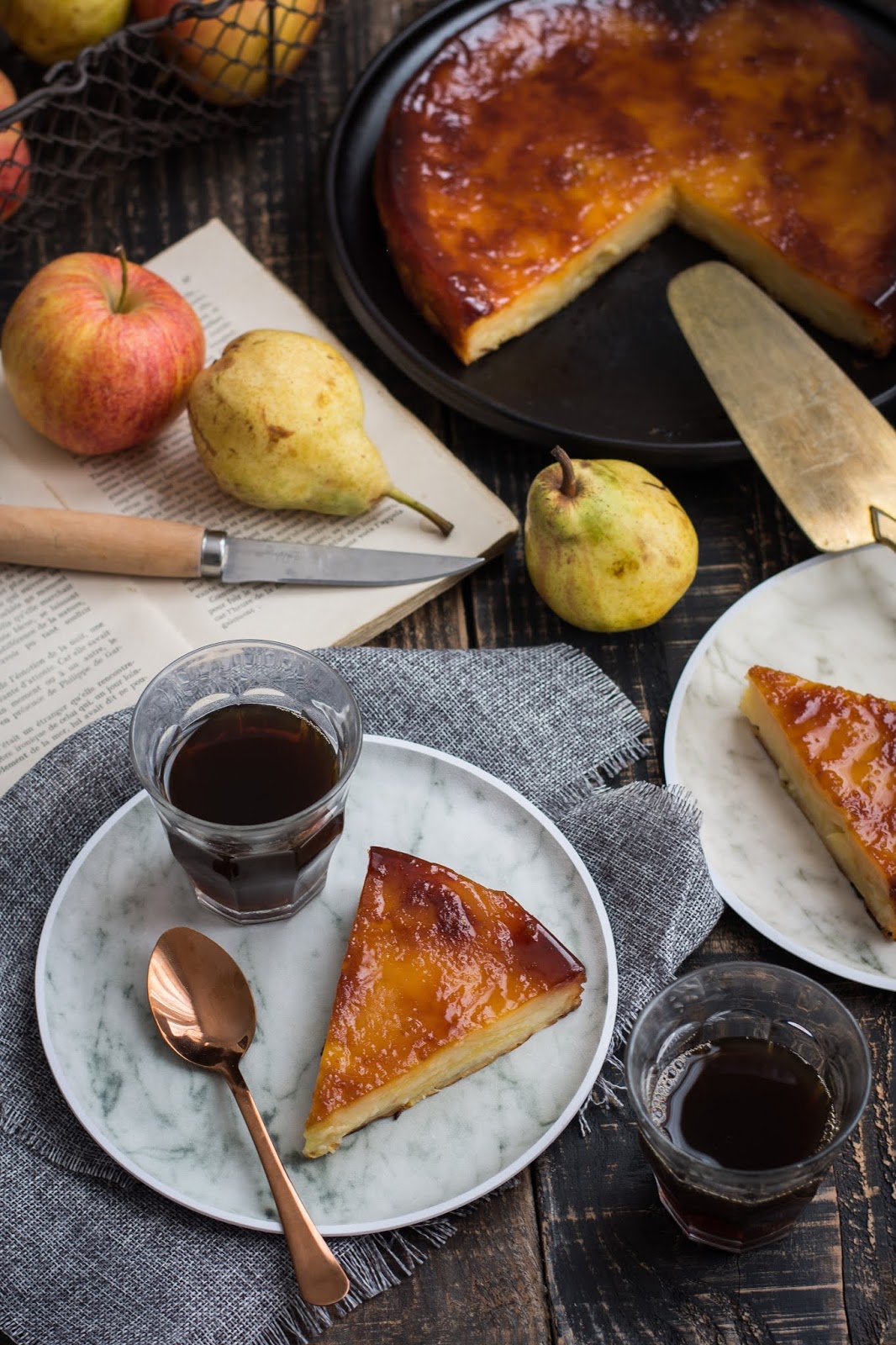 Chic, Chic, Chocolat: Fondant pomme, poire caramélisé