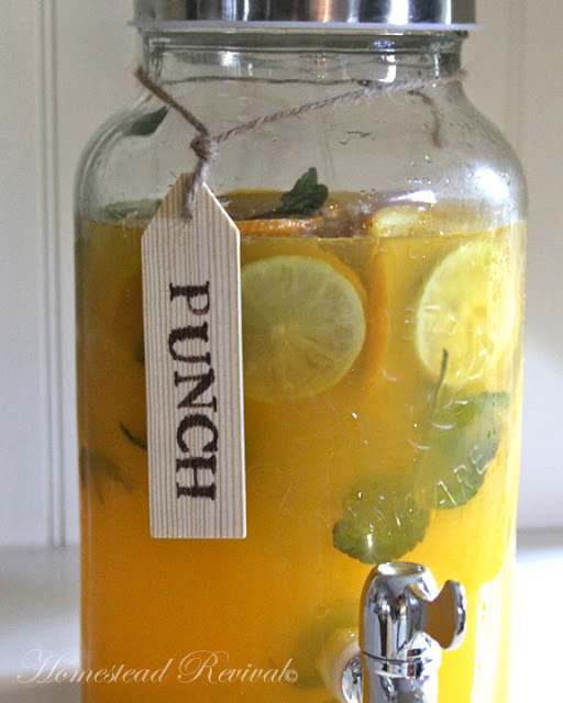 Homestead Revival: Drink Dispenser Labels