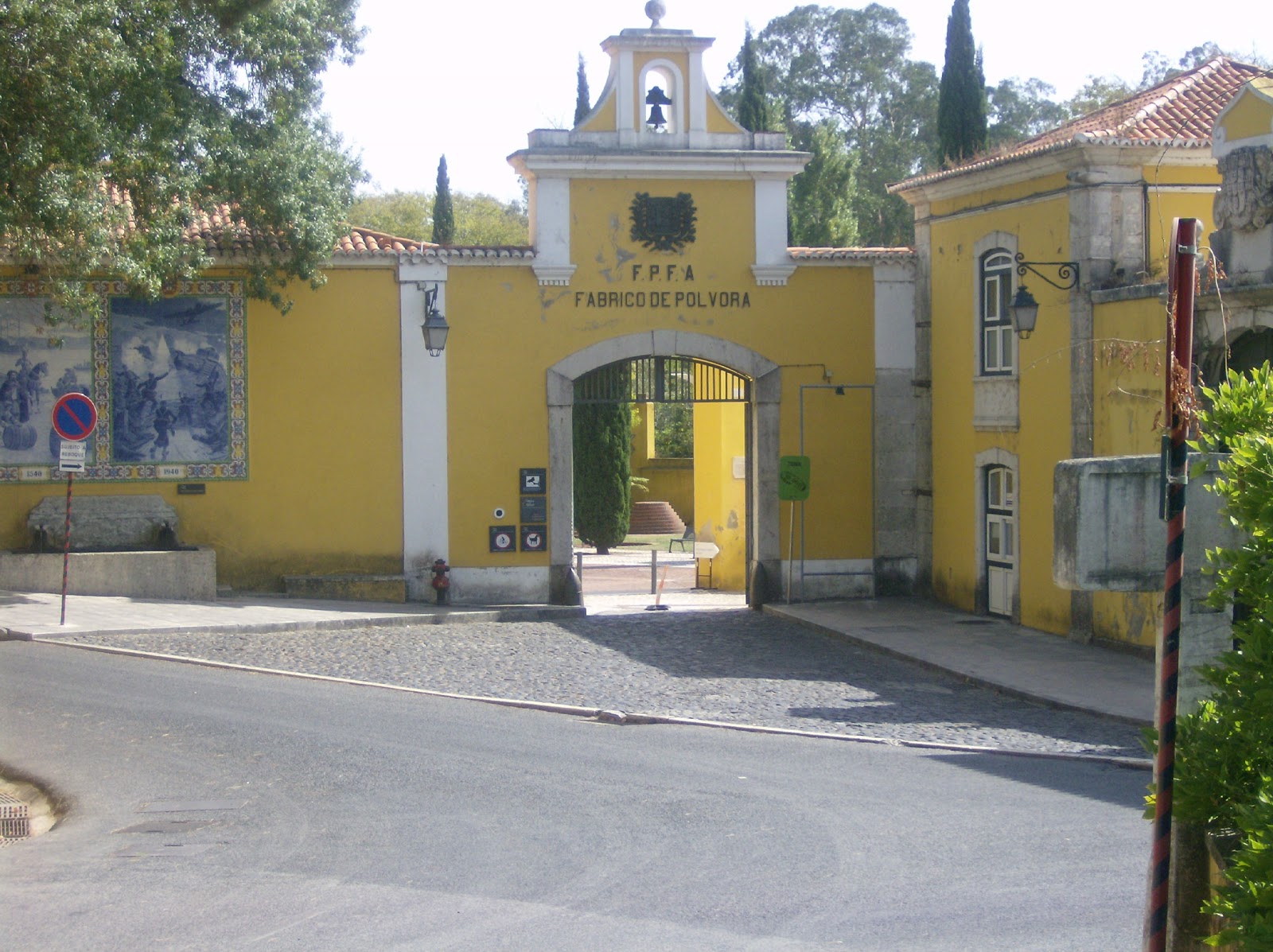 Mercatudo: Real Fábrica da Pólvora Negra em Barcarena