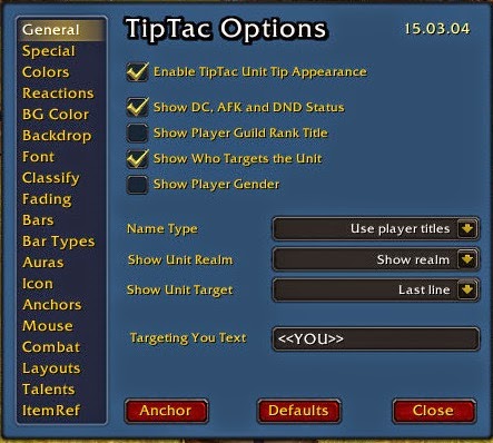 Addon del día.: Addon del día: TipTac.
