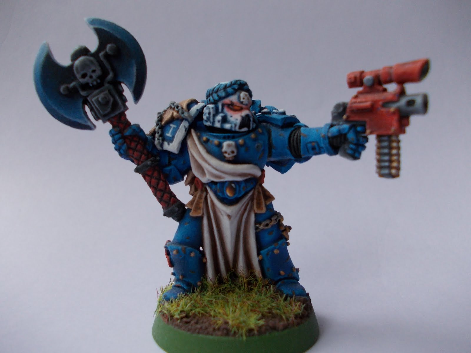 Semper obscurus: Ultramarines´ Vanguard Veteran (Finished)
