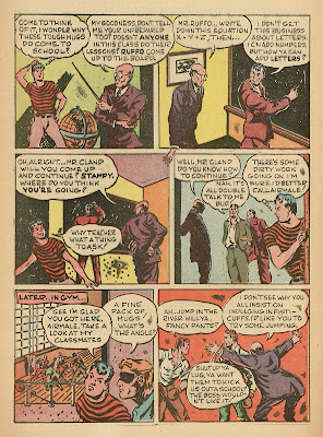 Four-Color Shadows: Airmale and Stampy-Snappy Comics-1945