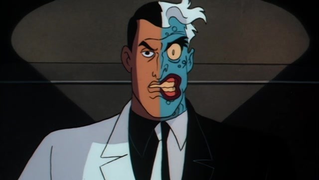 Cartoon Two Face People
