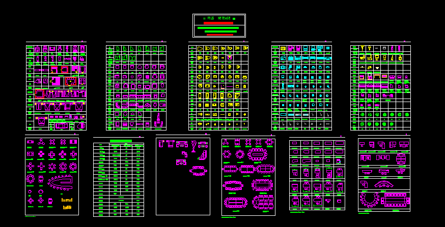 New Interior Design Accessories libraries CAD Blocks for free ...