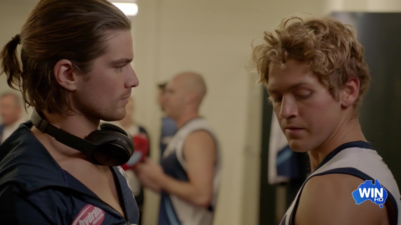 ausCAPS: George Pullar shirtless in Playing For Keeps 1-02 "Episode #1.2"