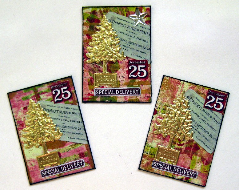 Lisa s Collage Stuff Blog Christmas Tree ATC Swap lisa-s-collage-stuff-blog-christmas-tree-atc-swap