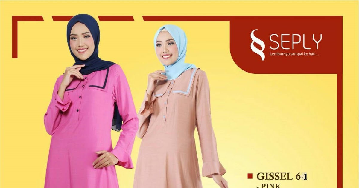 KOLEKSI GAMIS BRANDED TERBARU SEPLY GISSEL 64