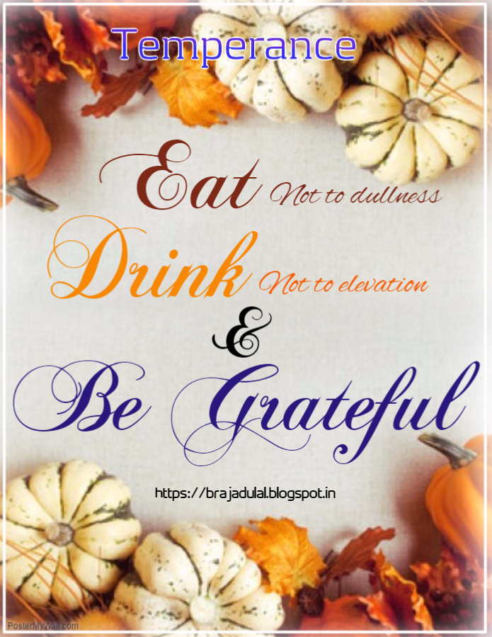 Benjamin Franklin - Temperance