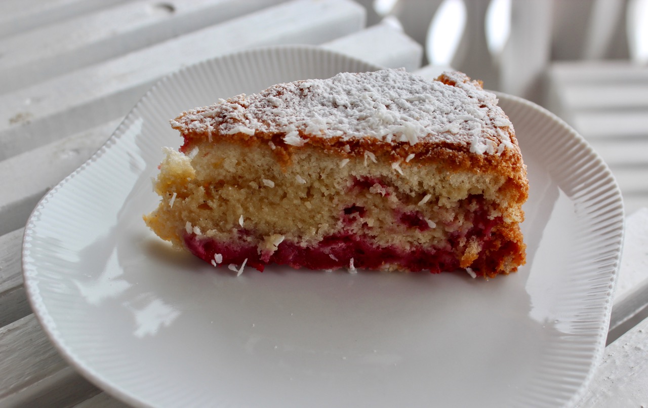 Sött & Blandat: Lingonkaka med vaniljsmak