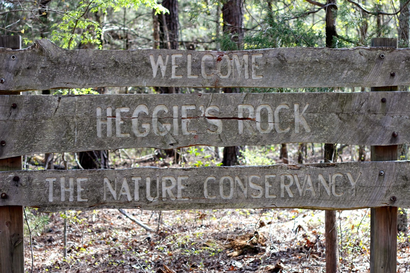 Somewhere in NJ: Heggie's Rock