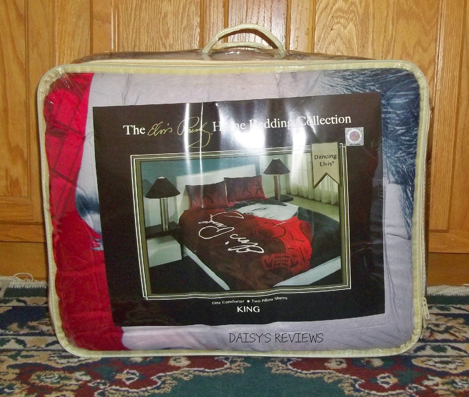 Welcome To Daisy's Reviews: Dancing Elvis Comforter Set Review