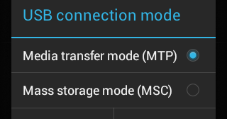 Sony Xperia Tipo Guides, How to, Tips and Tricks: MTP and MSC mode on ...