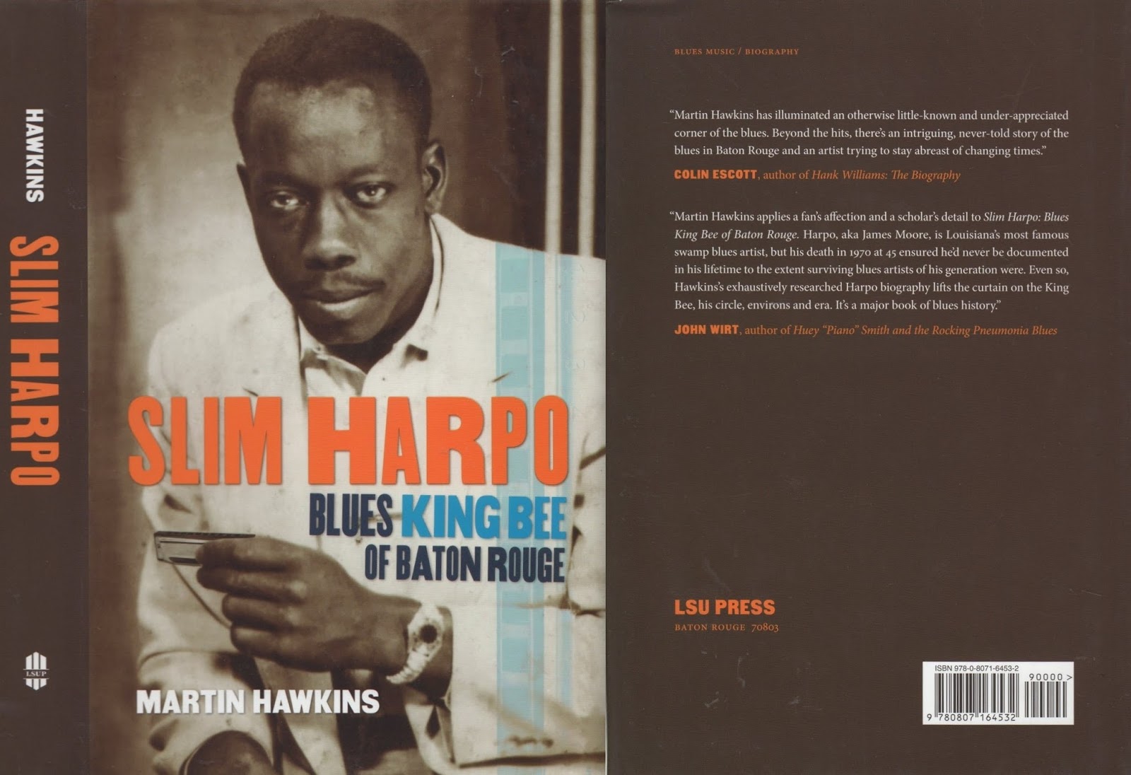 Books About The Blues: Martin Hawkins - Slim Harpo Blues King Bee of ...