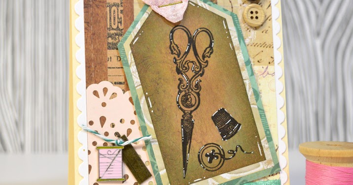 Beth's Beauties: Scissors Tag Card