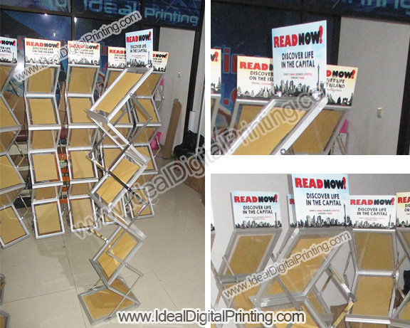 Supplier Rak Brosur: Rak Brosur with Logo