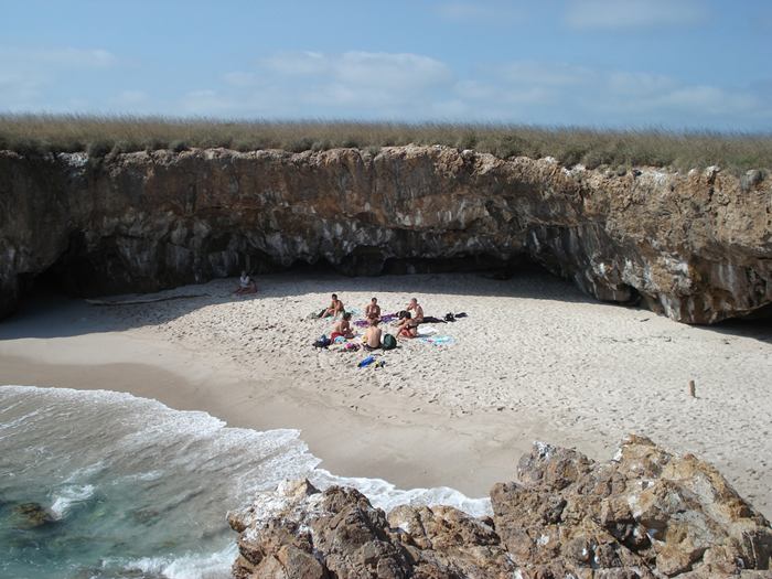The Hidden Beach in the Marietas Islands