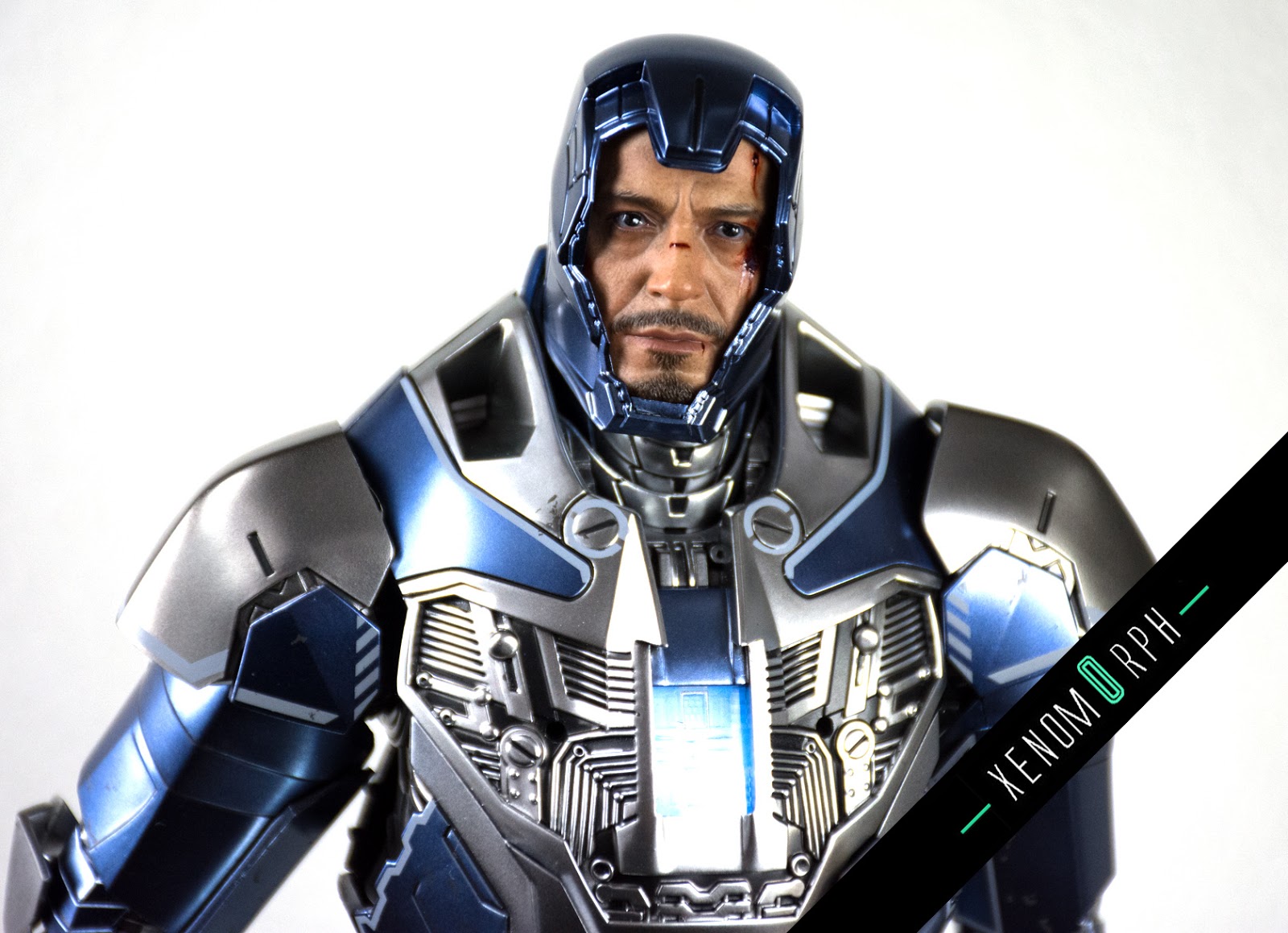 Hot Toys Shotgun Mark XL Iron Man 3 1/6 MMS309 video and photo review