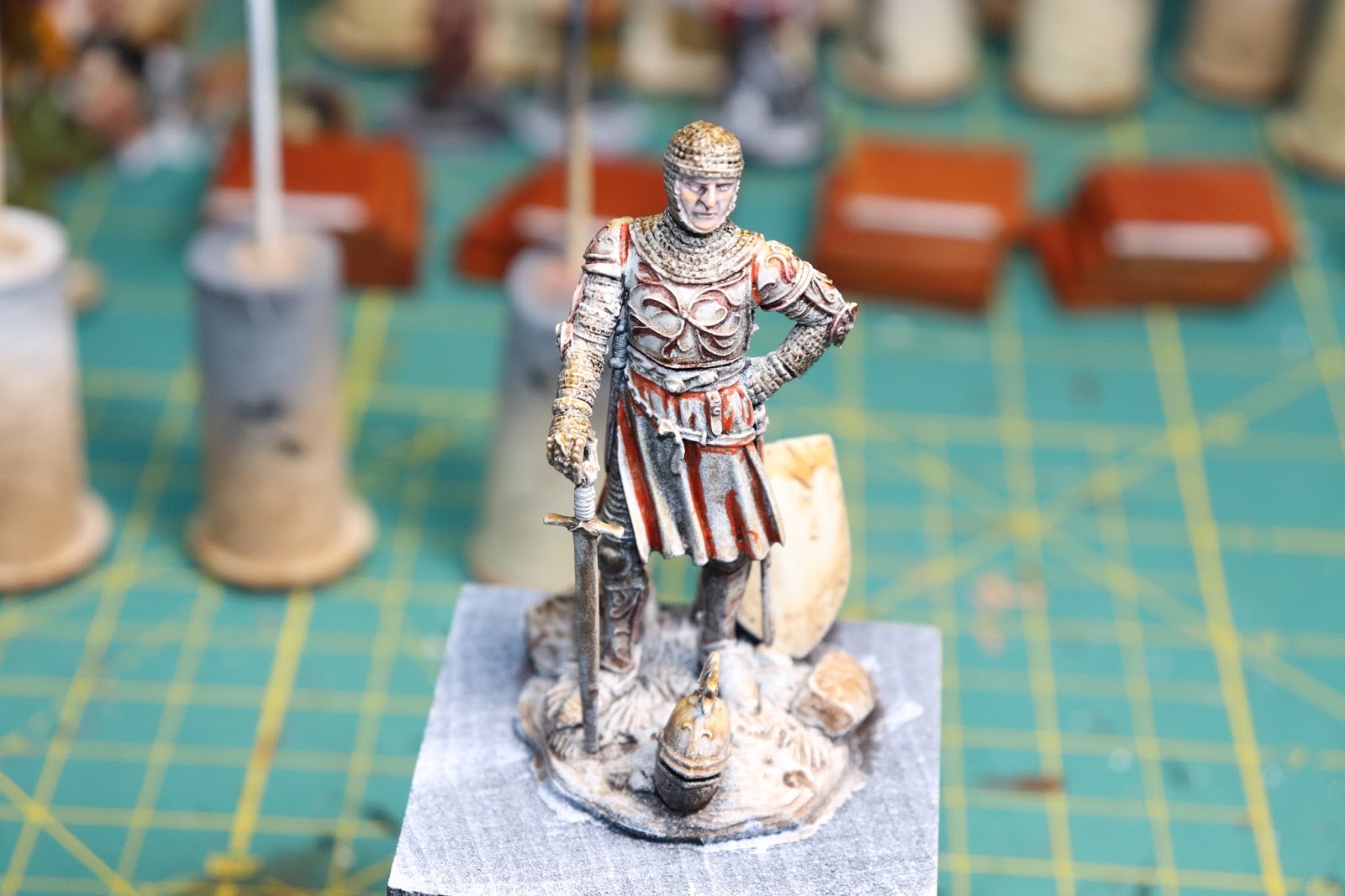 Operation: Wargaming!: 54mm Italian Knight by Andrea Miniatures