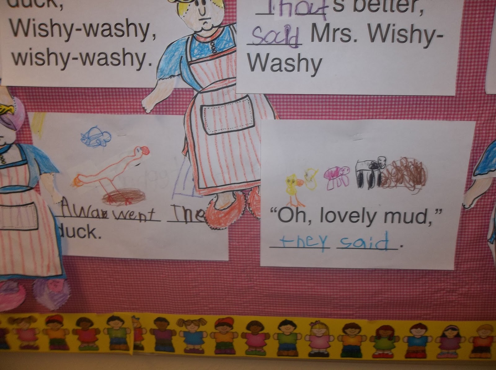 Mrs. Wood's Kindergarten Class: Ms. Wishy Washy!