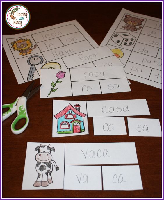 Creciendo con libros y juegos: 4 JUEGOS DE LECTOESCRITURA RELACIONADOS ...